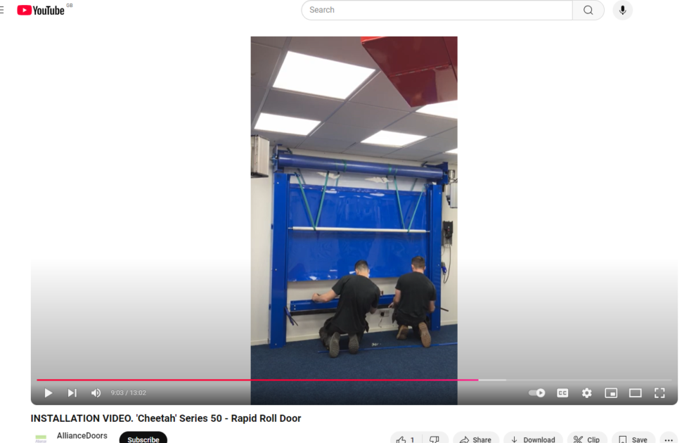 Bringing Installation Manuals to Life | Alliance Doors